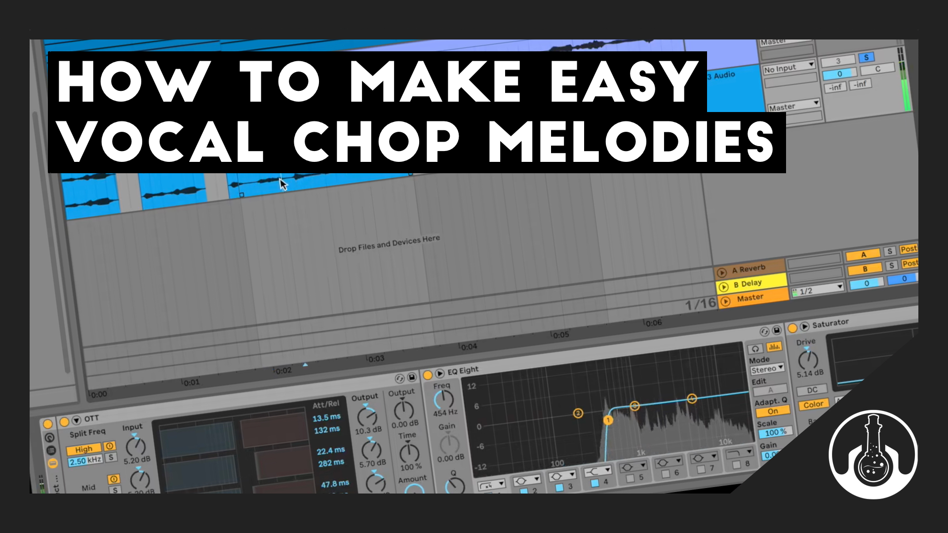 How to make easy Vocal Chop Melodies Tutorial in Ableton!