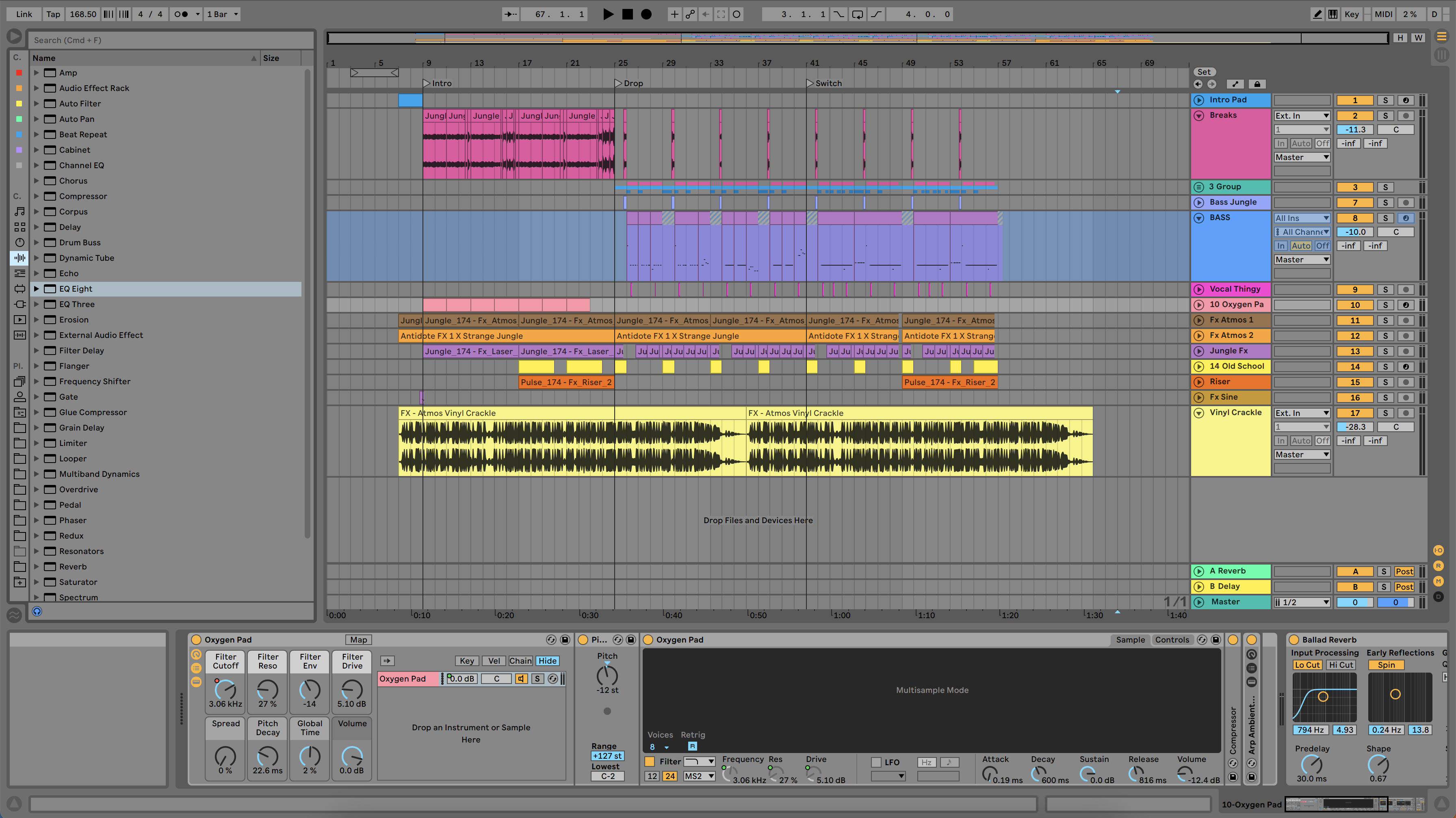 2023 Jungle Drum & Bass Track in Ableton - Antidote Audio