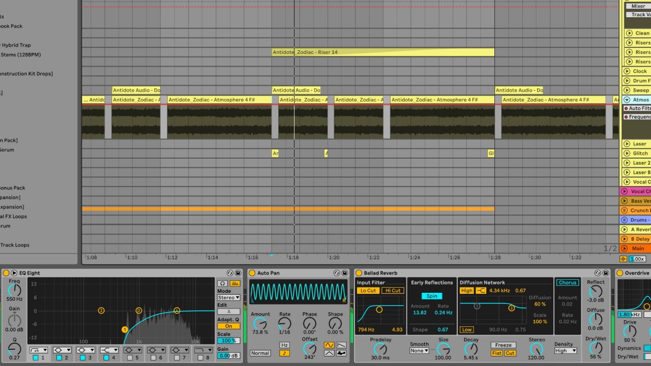 Pro DNB Project File for Ableton - Includes Full Stems